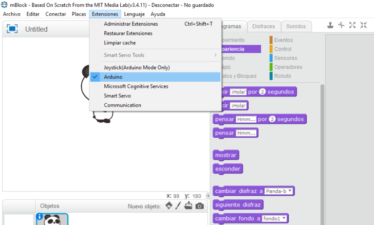 Cargar Firmware mBlock al Arduino – Recatin Electronica Cargar Firmware mBlock al Arduino – Recatin Electronica